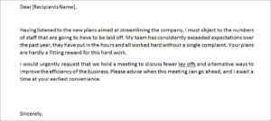7+ Sample Disagreement Letters - Writing Letters Formats & Examples