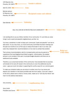 11+ Sample Persuasion Letters - Writing Letters Formats & Examples