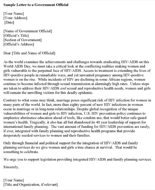 39 Government Letter Formats To Govt Officials Writing Letters 39 Government Letter Formats To Govt Officials Writing Letters